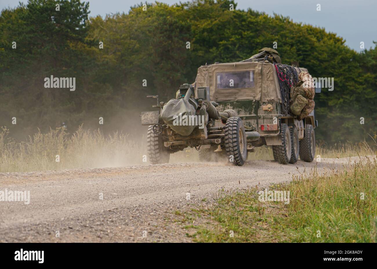 British army Steyr-Daimler-Puch BAE Systems Pinzgauer high-mobility 6x6 ...
