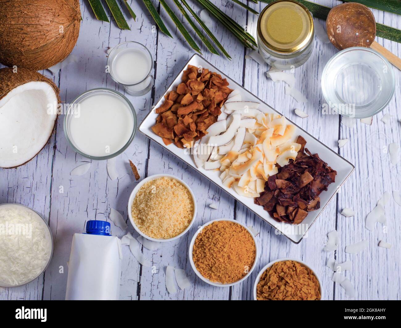 Coconut products hi-res stock photography and images - Alamy