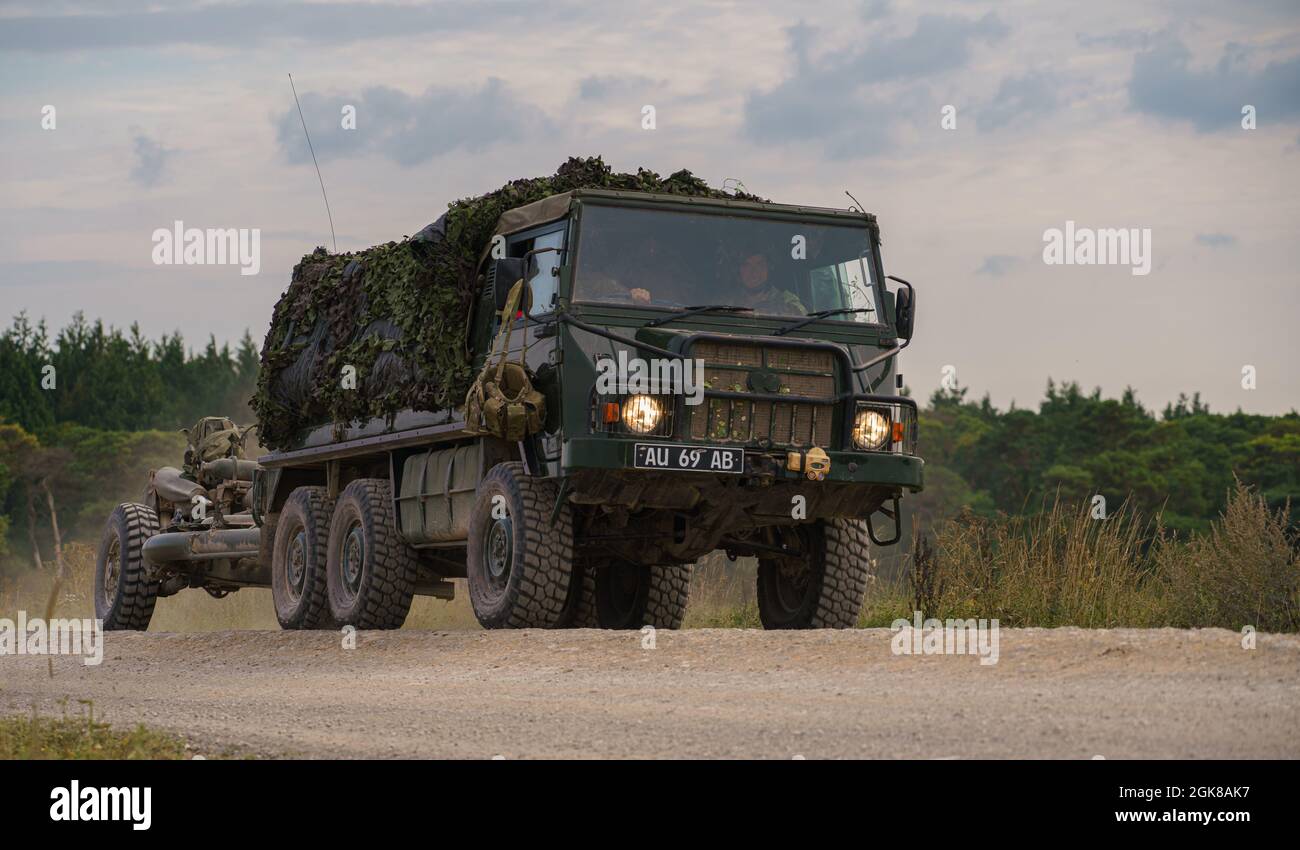 British army Steyr-Daimler-Puch BAE Systems Pinzgauer high-mobility 6x6 ...