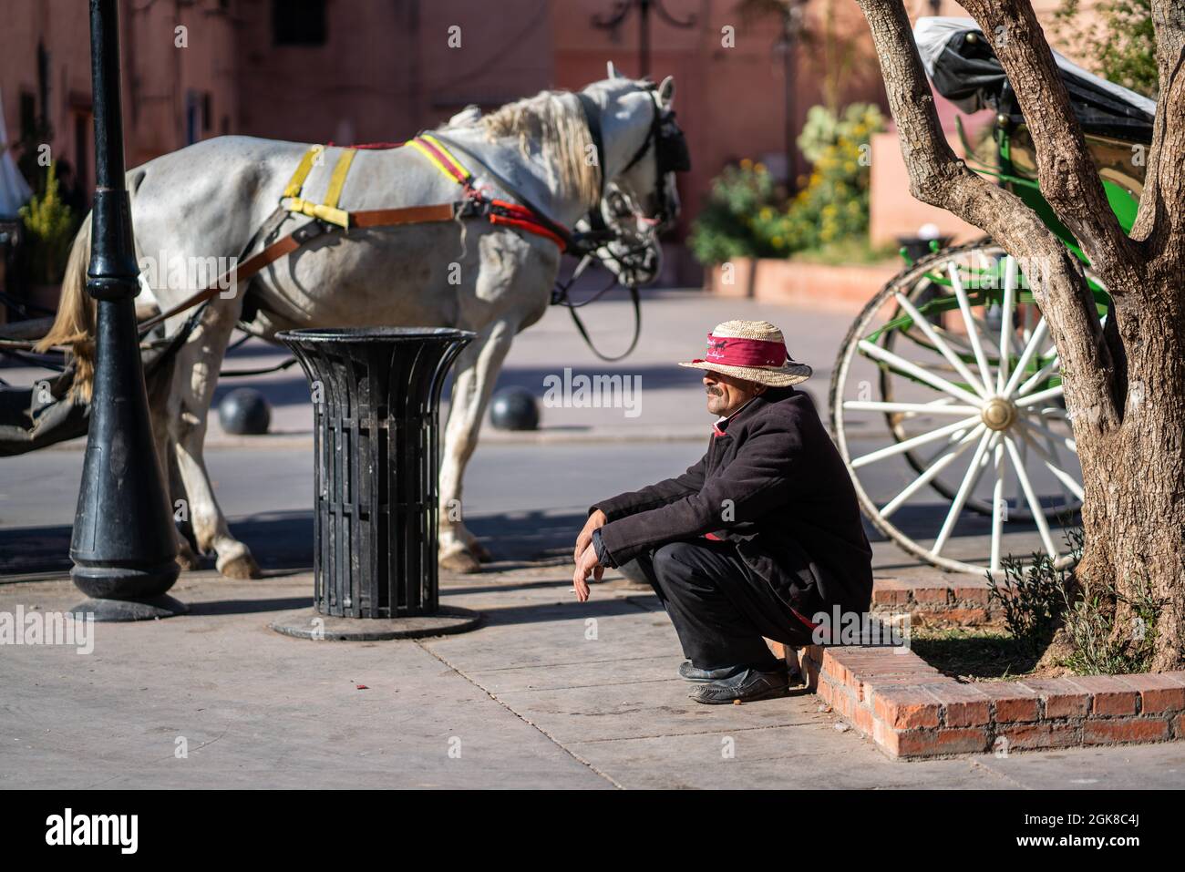 Street scene in the Marrakesh, Morocco, Africa Stock Photo - Alamy