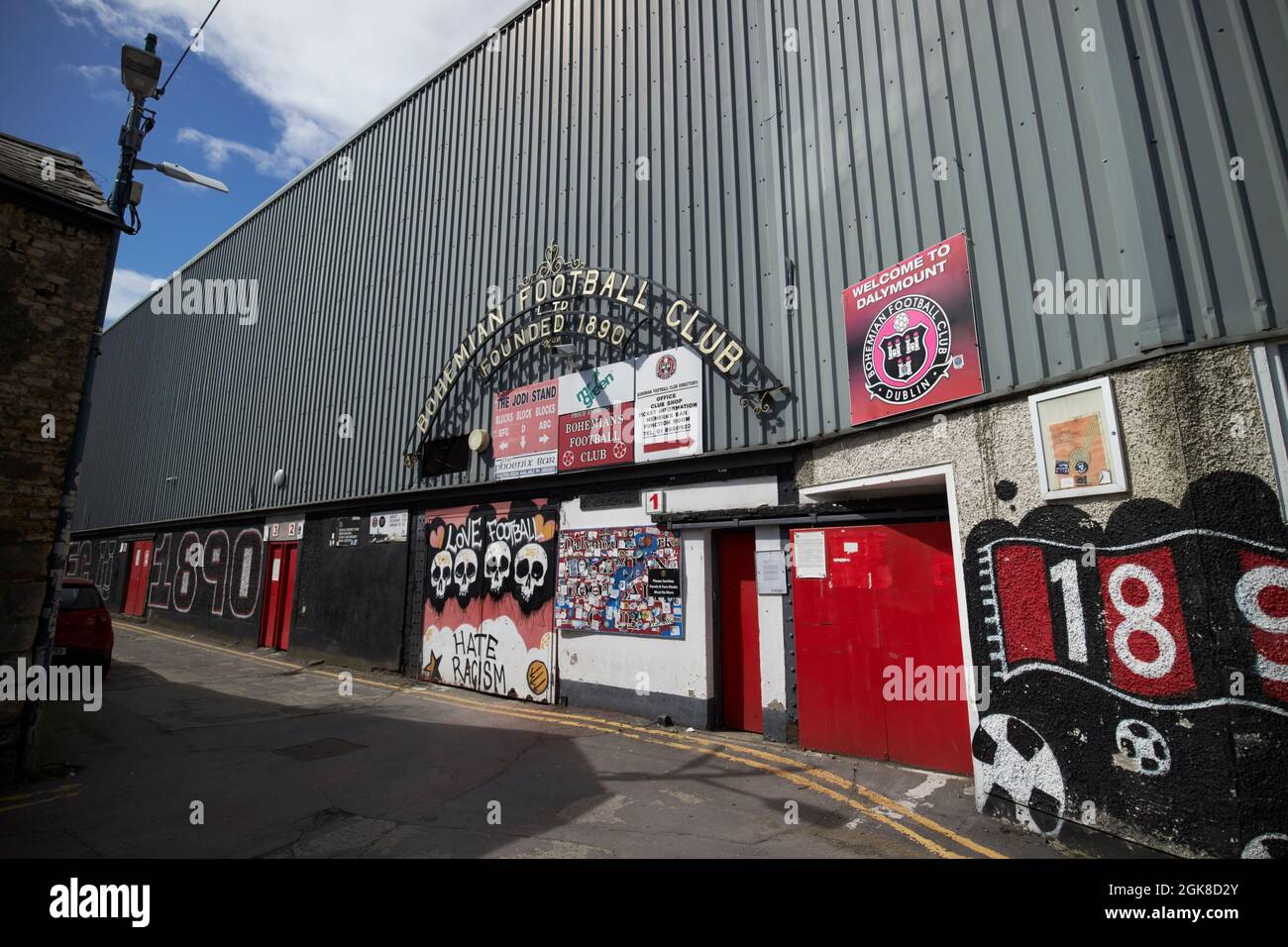 dalymount park home to bohemian fc phibsborough dublin, republic of ...