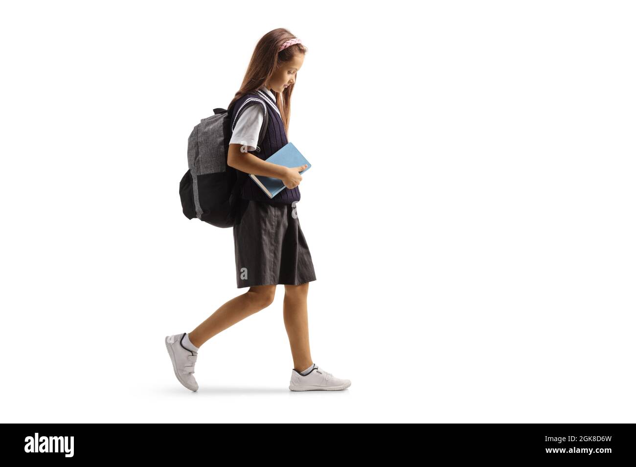 Walking To School Sad