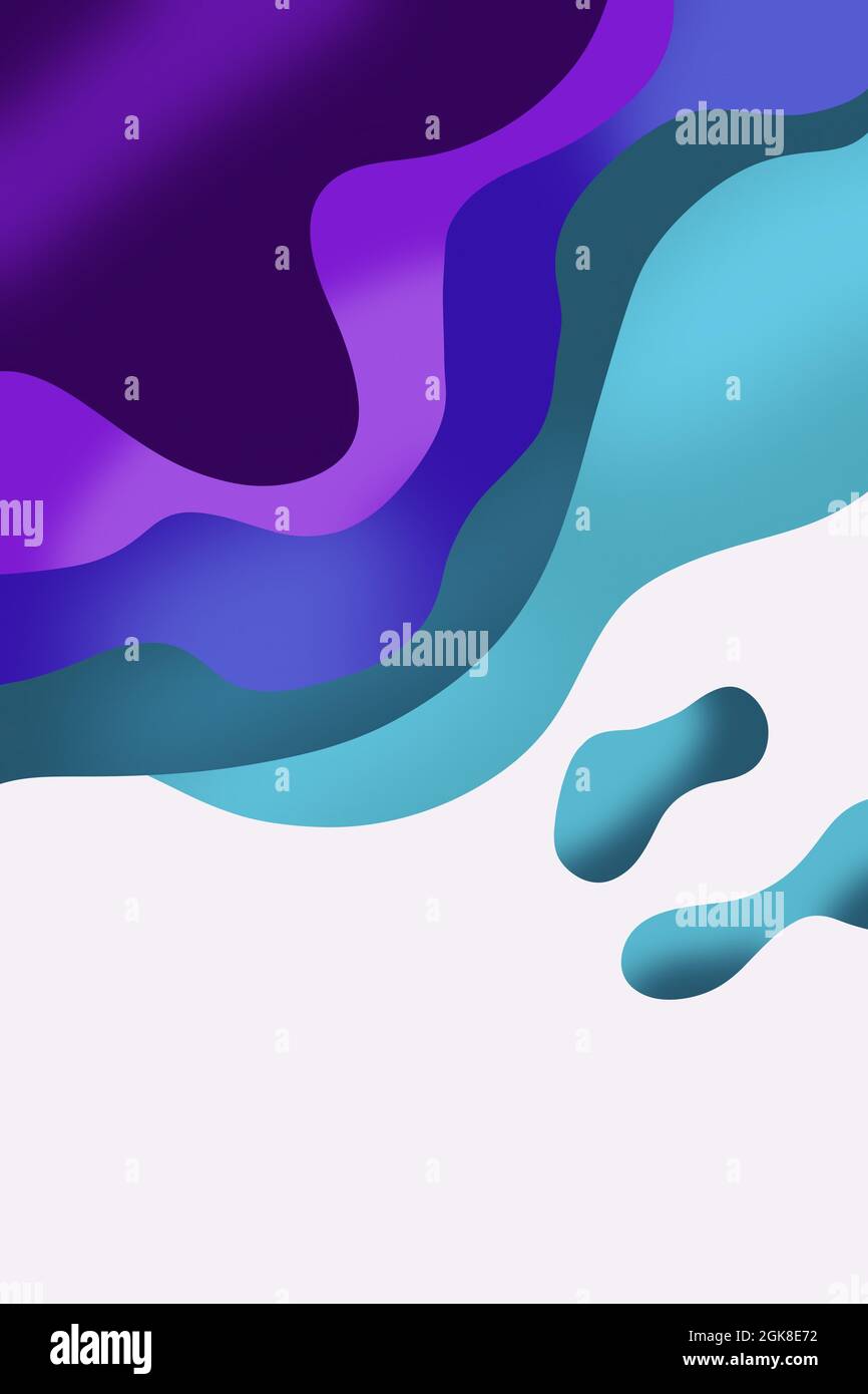 Abstract background of overlapping waves shapes. Layers design for ...