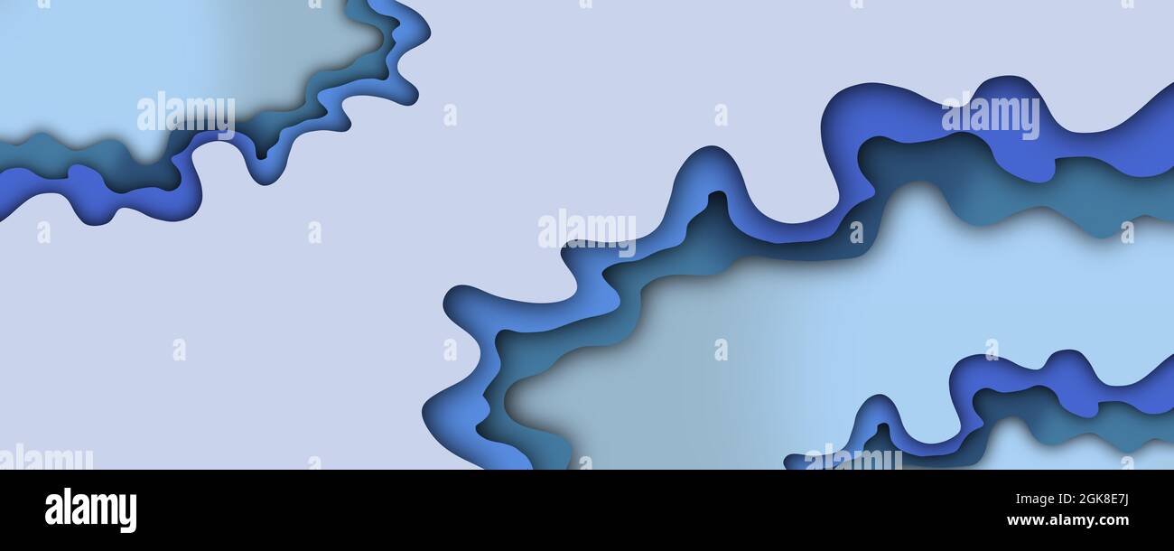 Abstract background with cut out paper design for business ...