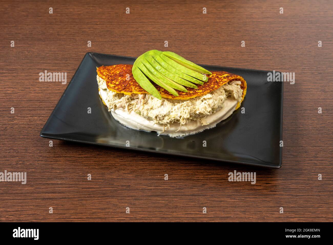 Closeup delicious traditional arepas hi-res stock photography and ...