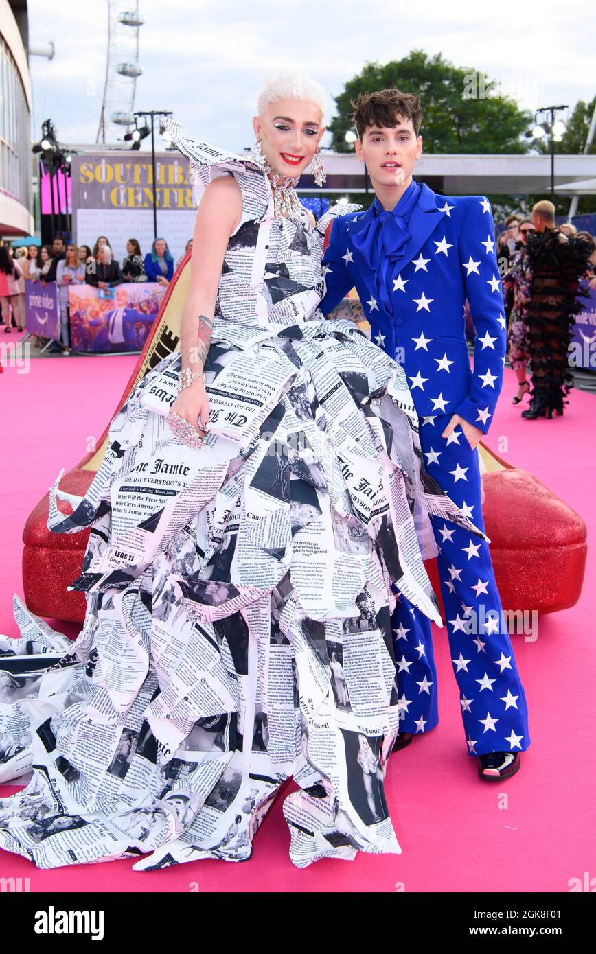 Max Harwood and Jaime Cambell attends the World premiere for Amazon ...