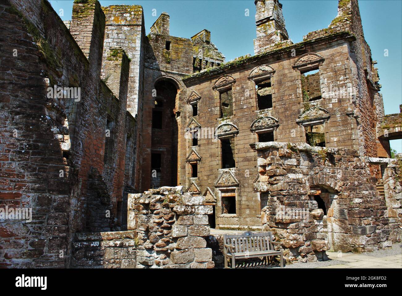 Caerlaverock castle tower hi-res stock photography and images - Alamy