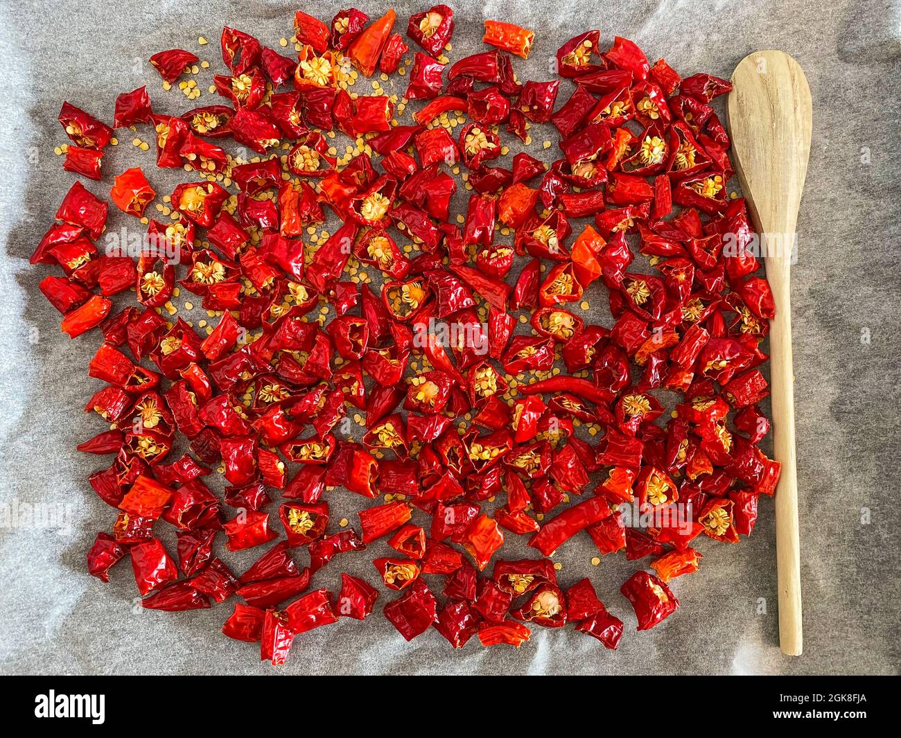 Drying paprika peppers hi-res stock photography and images - Alamy