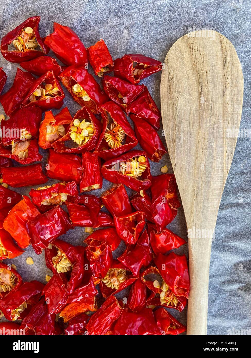 Drying paprika peppers hi-res stock photography and images - Alamy