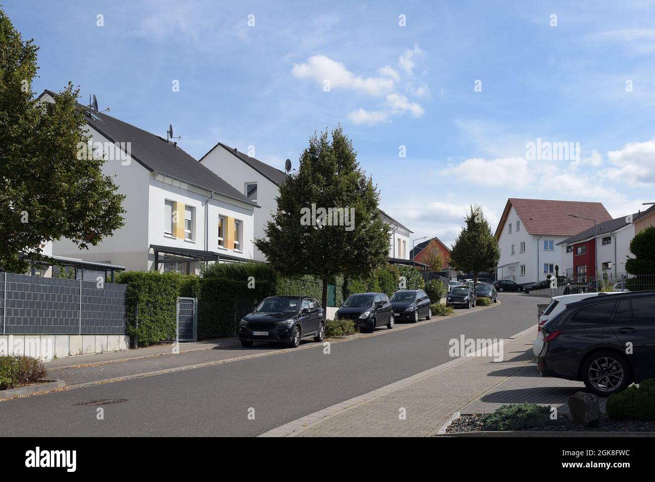 Modern german housing hi-res stock photography and images - Alamy