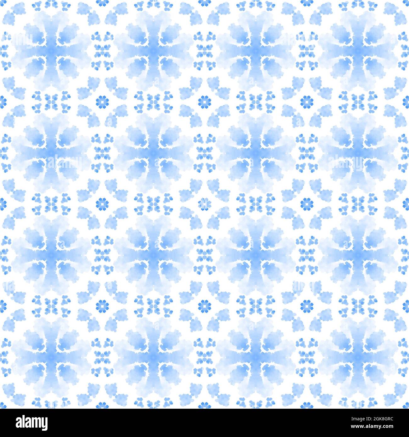 Illustration seamless pattern of a light blue decoration Stock Photo ...
