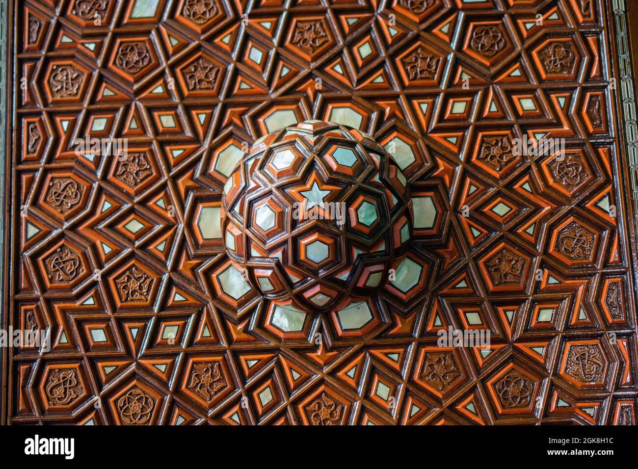 Brown geometric design hi-res stock photography and images - Alamy