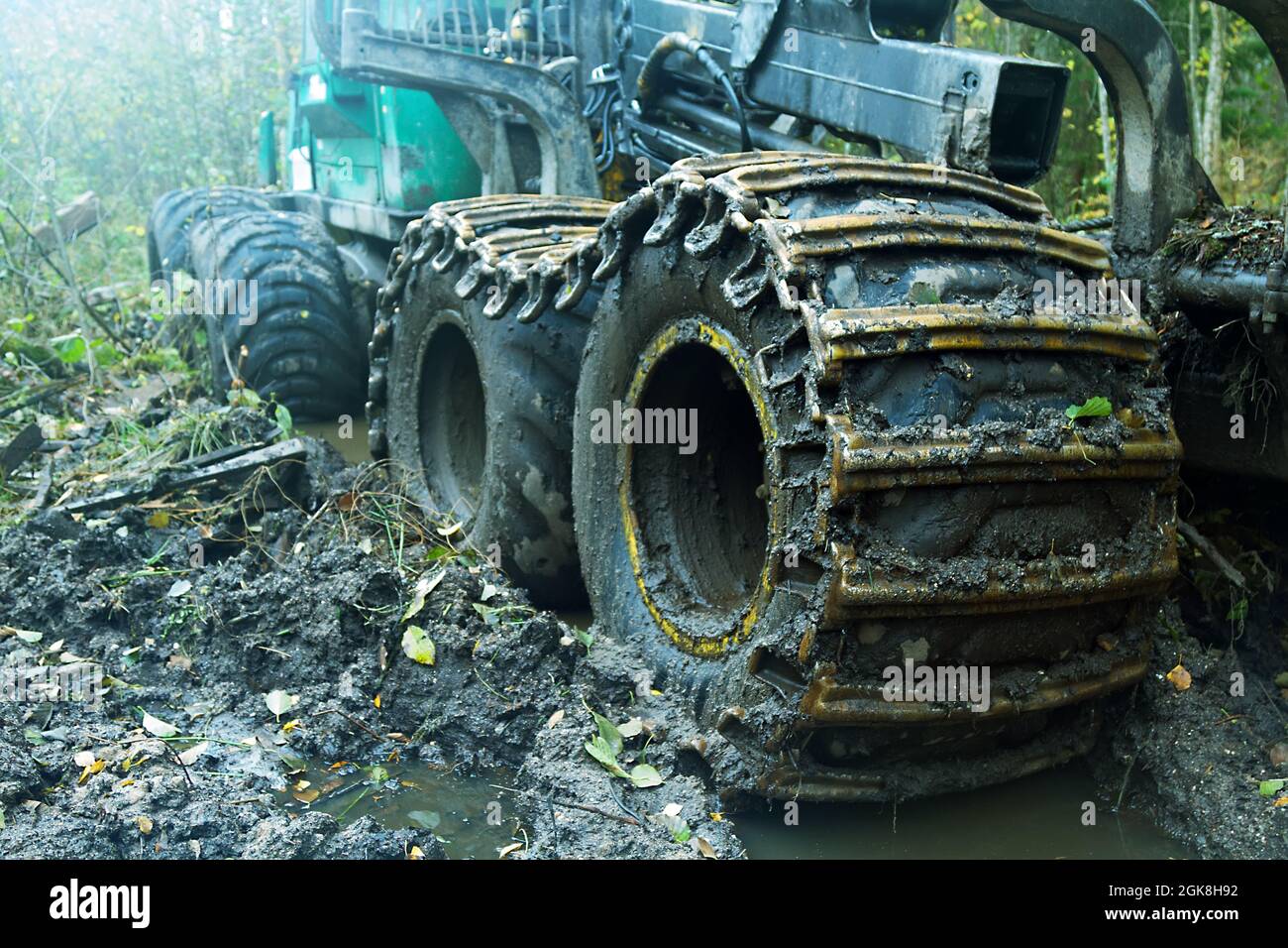Swamp Logging Equipment
