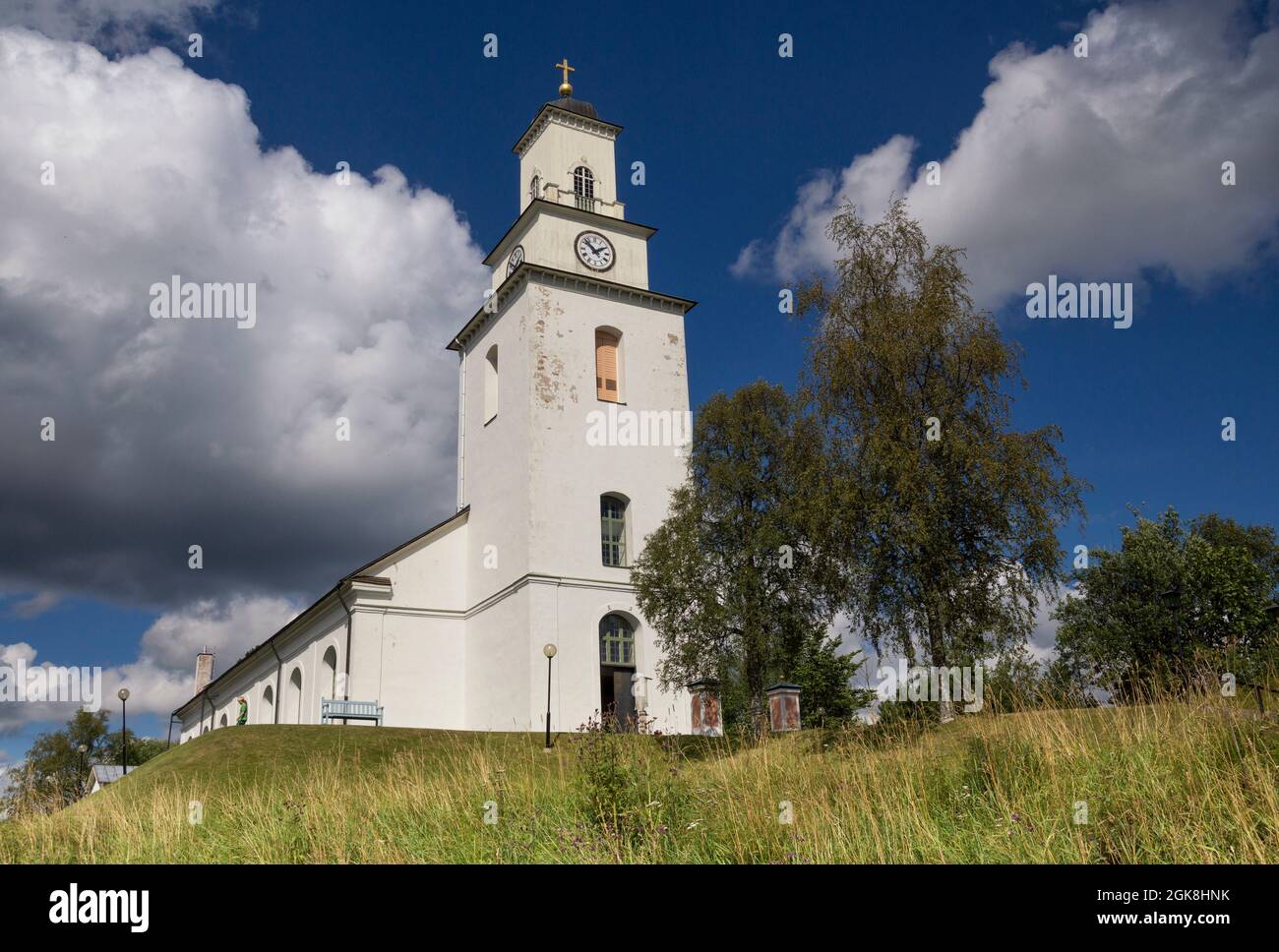 Boda church in the Swedish community Rattvik Stock Photo - Alamy