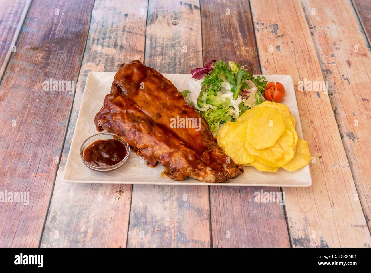 Hot chips container hi-res stock photography and images - Alamy