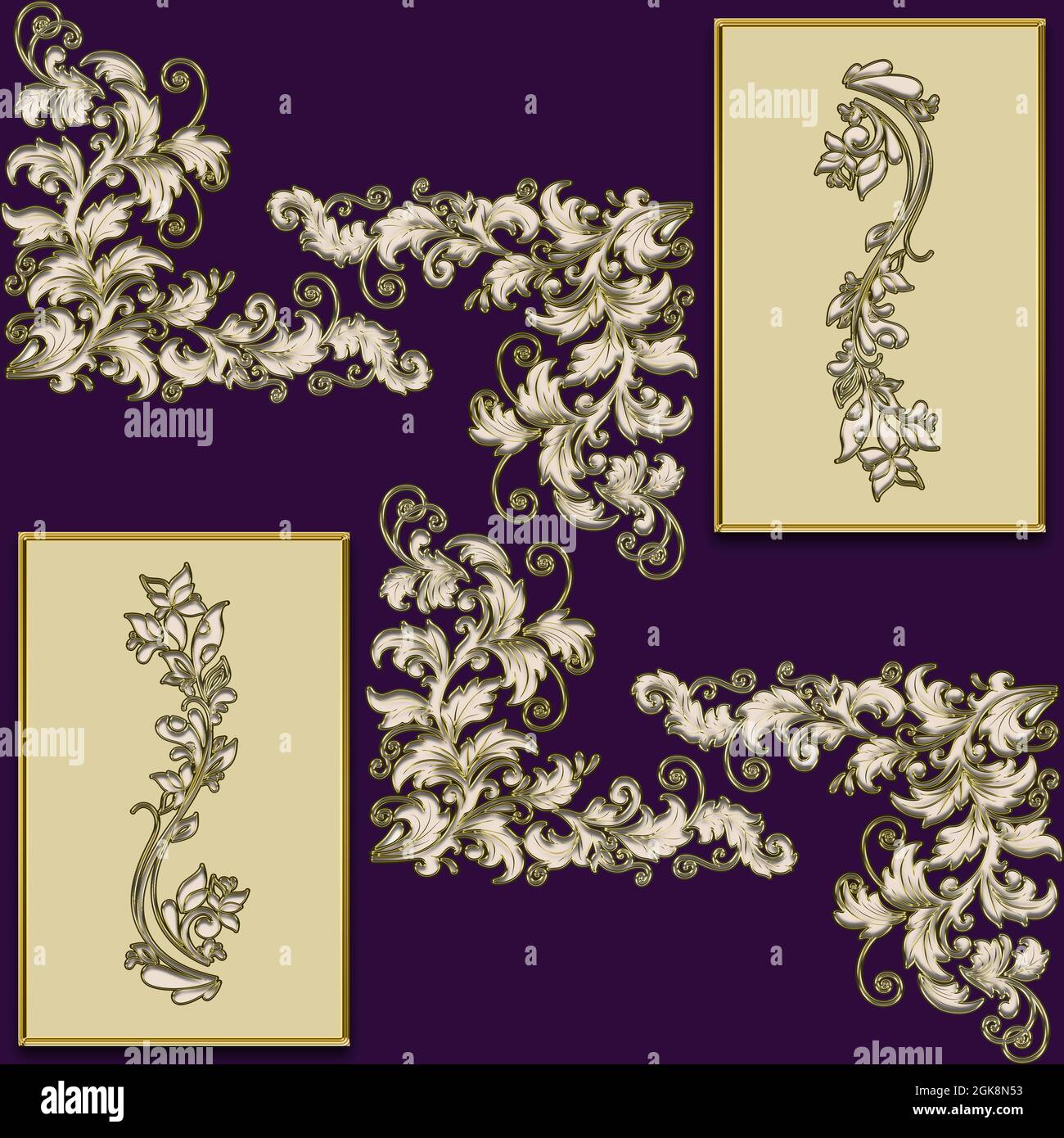 Baroque fashion hi-res stock photography and images - Alamy