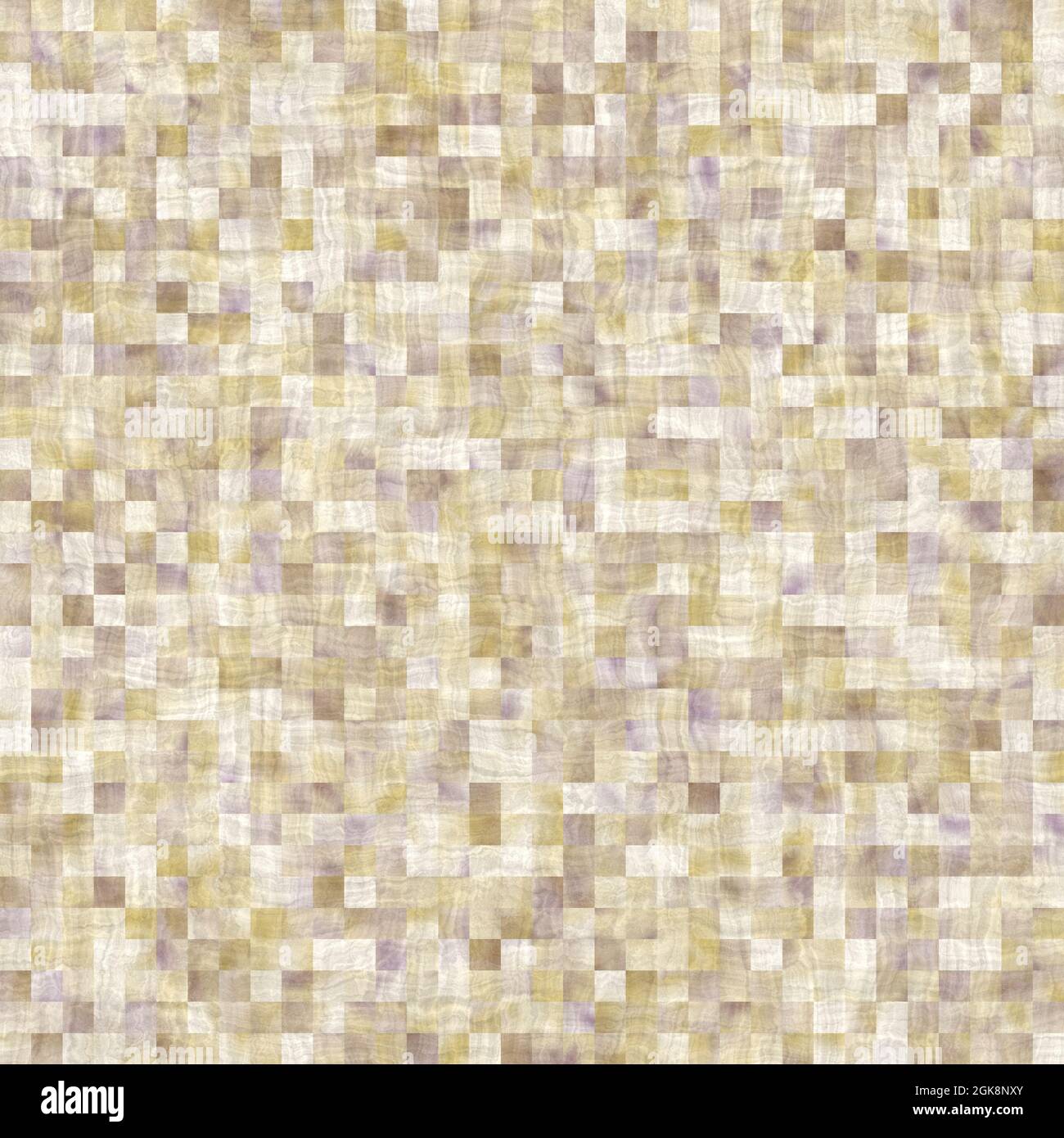 Seamless square tile faux wall mosaic pattern for surface design and ...