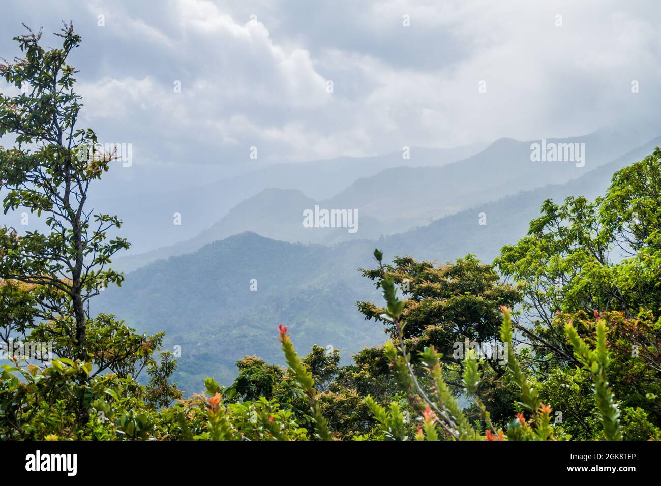 View of mountains in Panama Stock Photo - Alamy