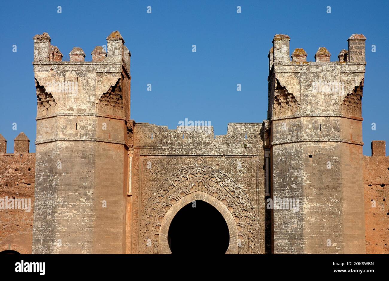 Bab Chellah in Rabat the capital of Morocco Stock Photo - Alamy