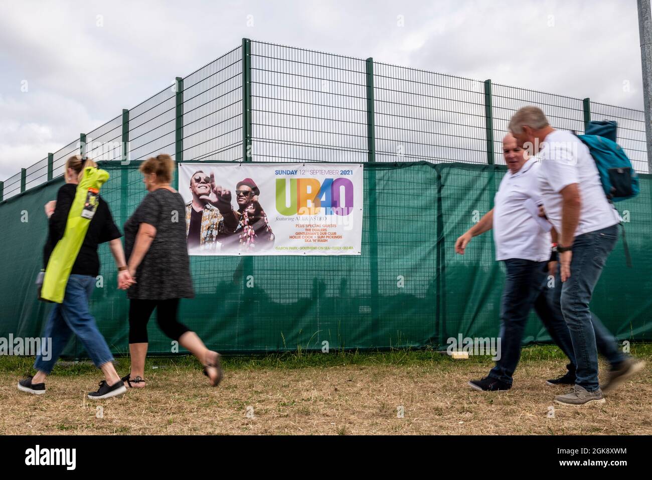 Fans arriving at a UB40 featuring Ali & Astro music concert festival in ...