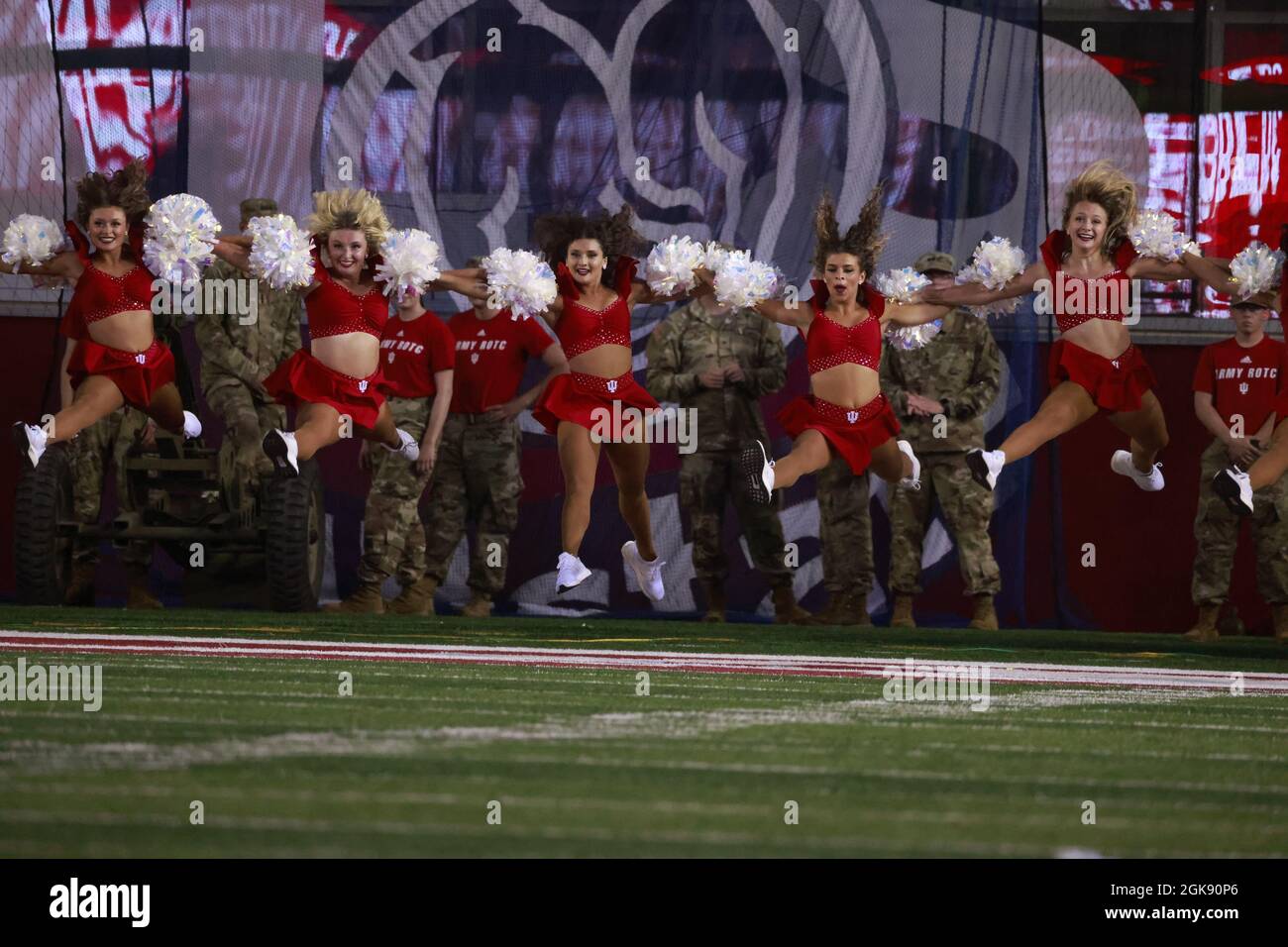 Red steppers indiana university football hi-res stock photography and ...