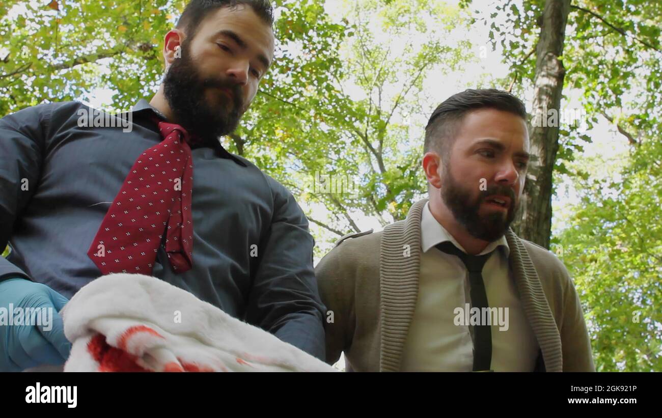 DEATH DROP GORGEOUS, from left: Michael Ahern, Sean Murphy, 2020 ...