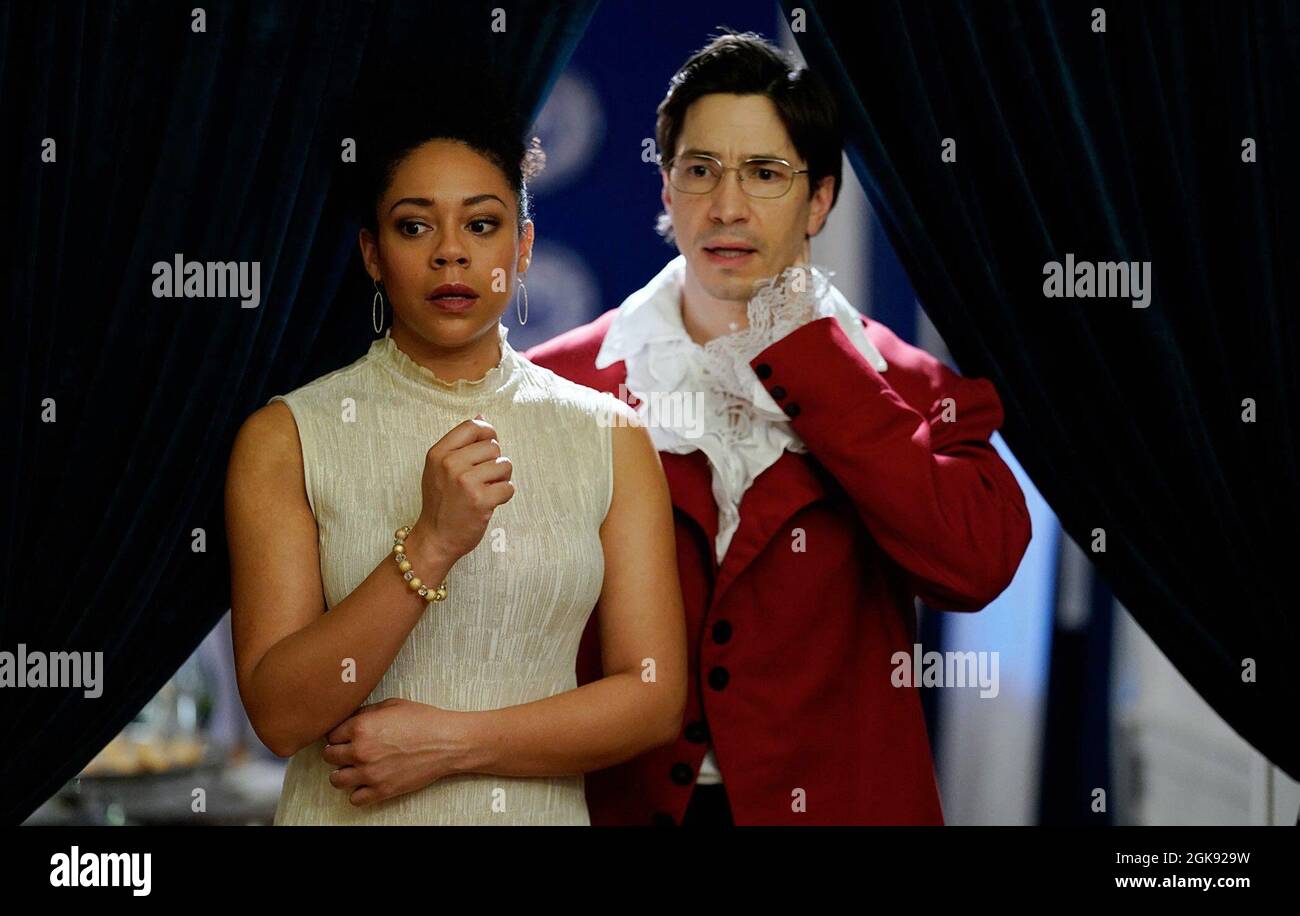 LADY OF THE MANOR, from left: Tamara Austin, Justin Long, 2021 ...