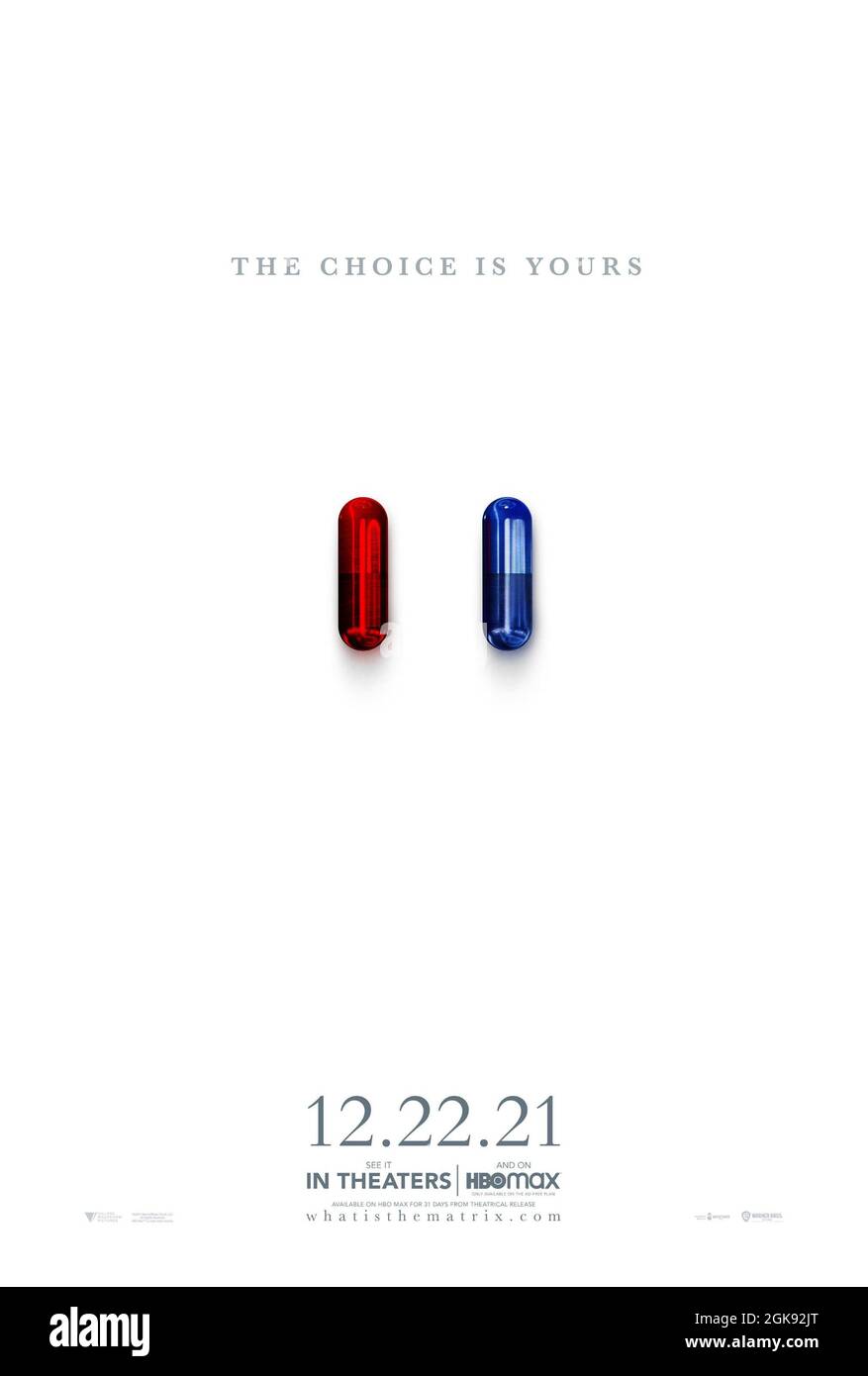 THE MATRIX RESURRECTIONS, (aka THE MATRIX 4), US advance poster, 2021 ...