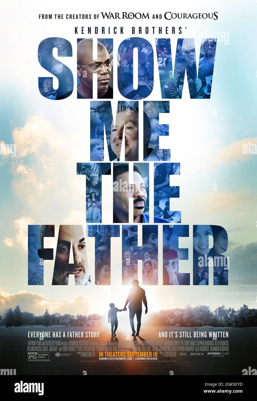 SHOW ME THE FATHER, US poster, 2021. © Affirm Films / Courtesy Everett ...