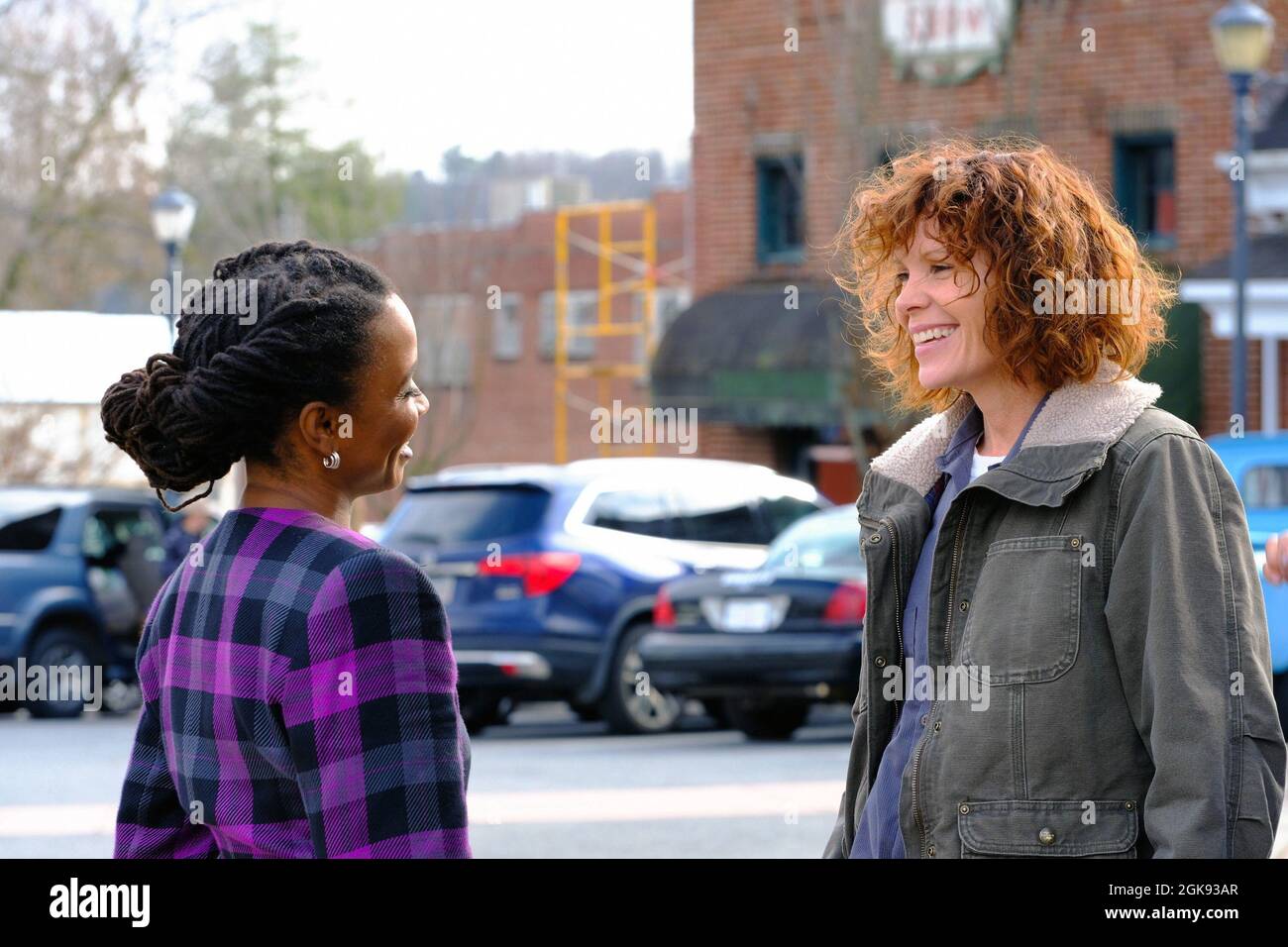 THROUGH THE GLASS DARKLY, from left: Shanola Hampton, Robyn Lively ...