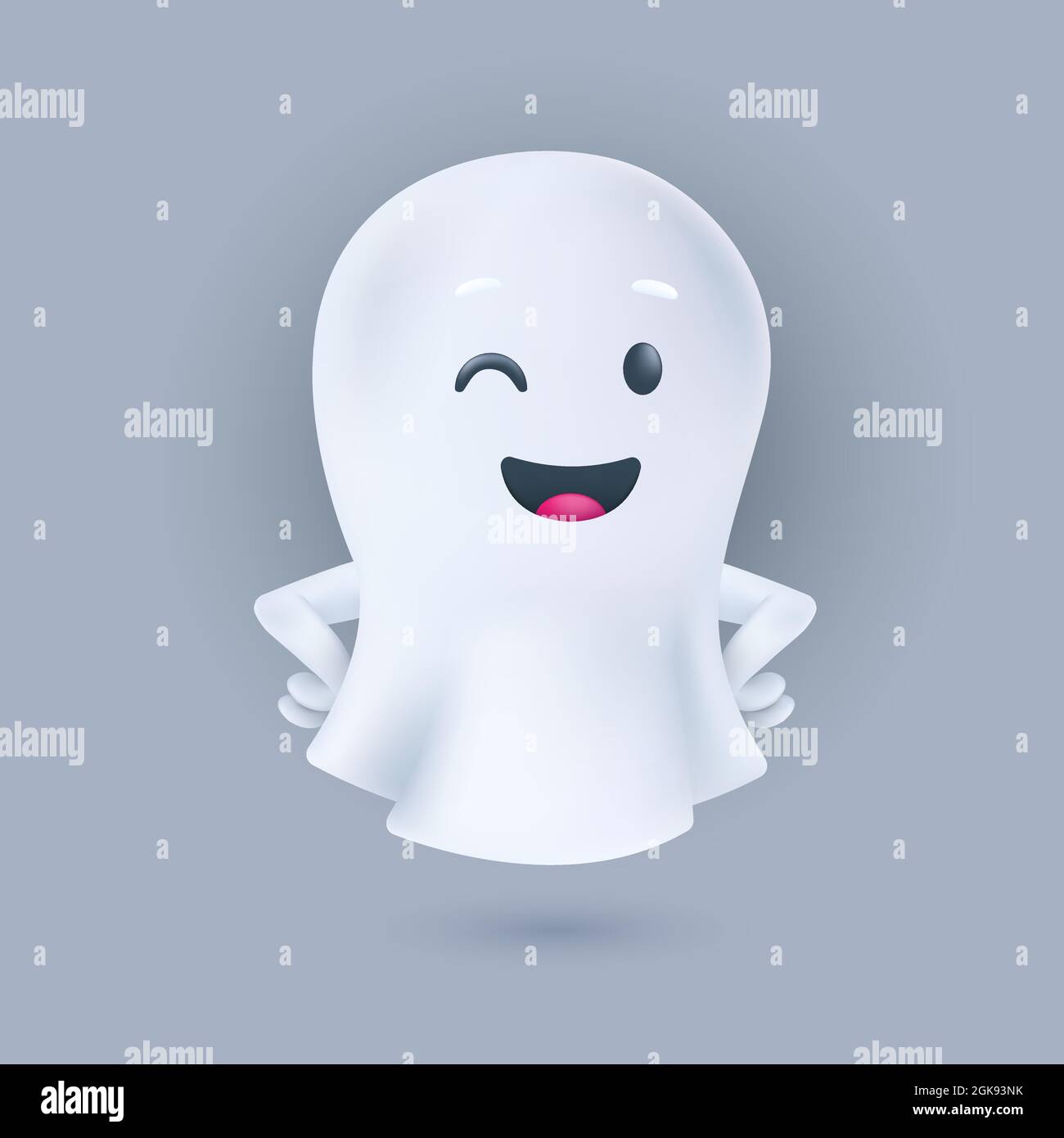 Character winking Stock Vector Images - Alamy
