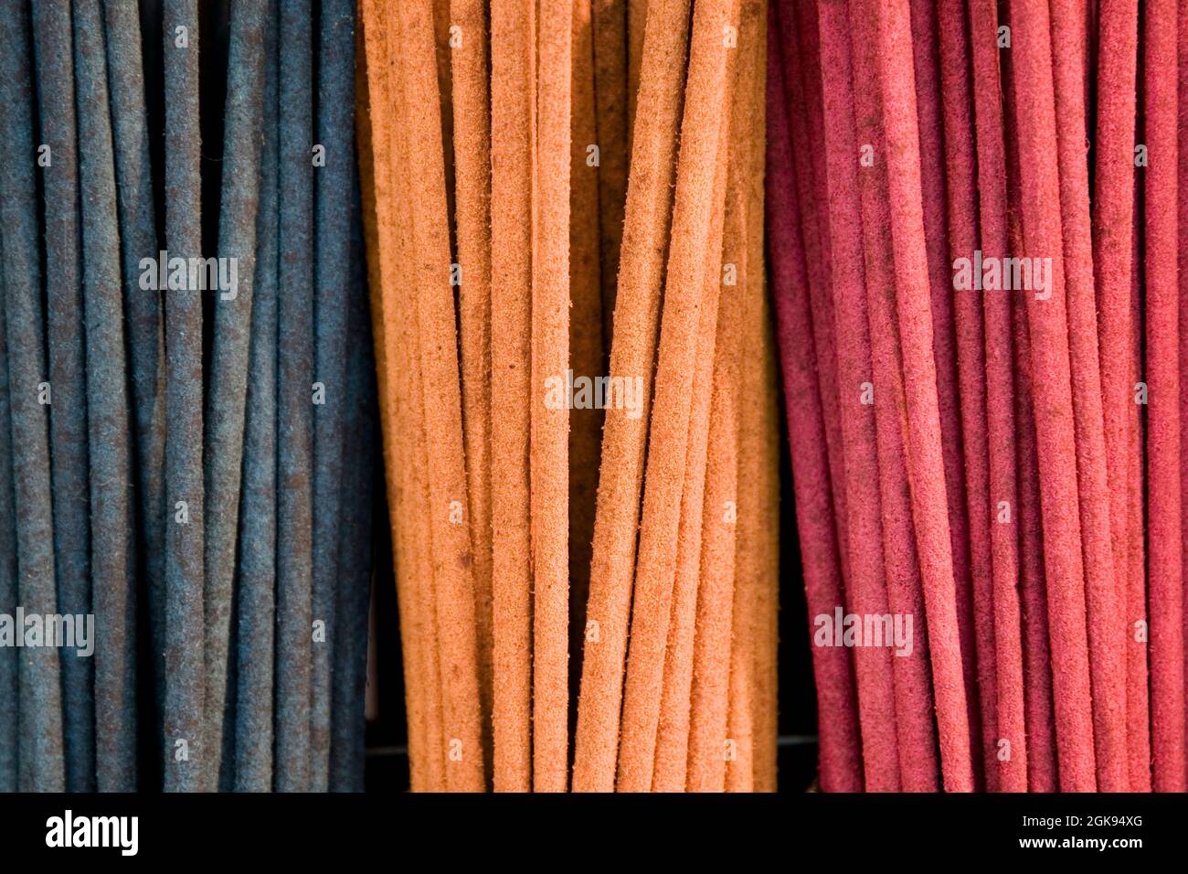 Colors of incense sticks hi-res stock photography and images - Alamy