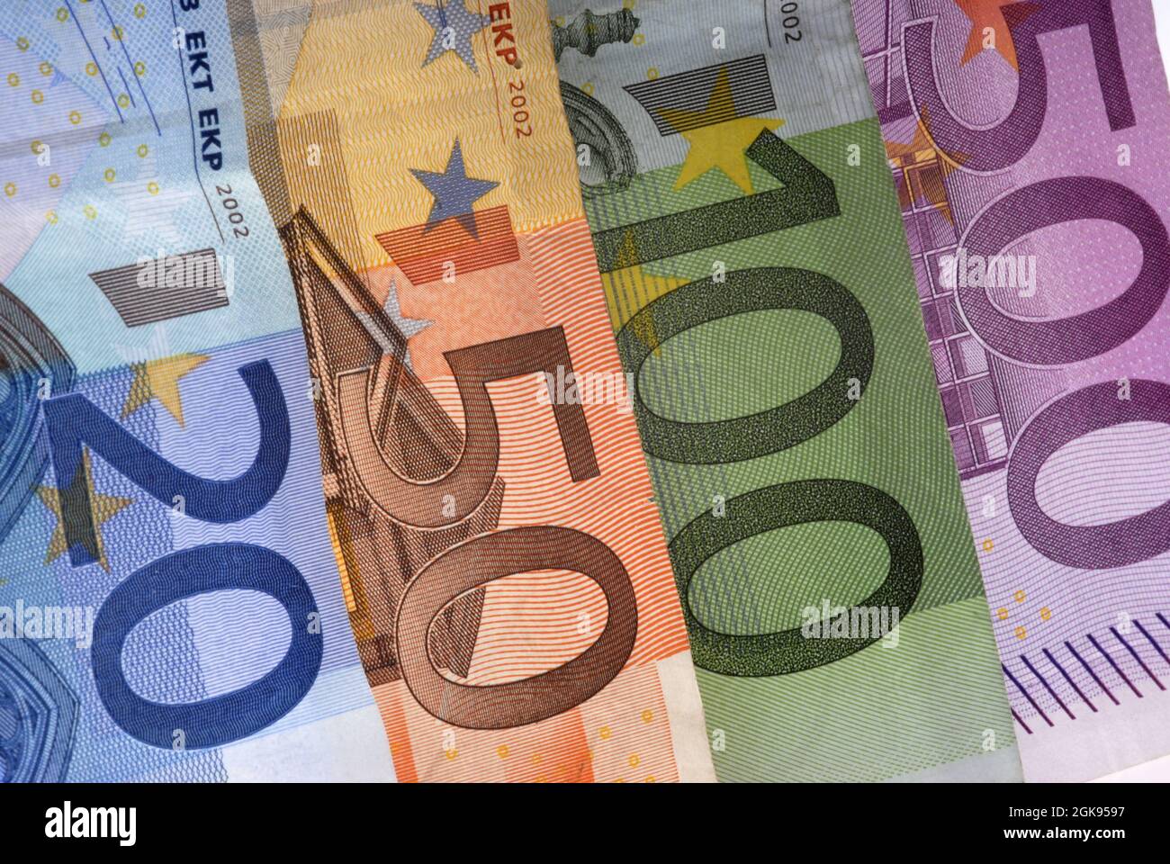 Euro bills, Europe Stock Photo - Alamy