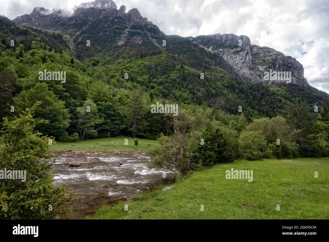 Valles Occidentales, Occident Valley, Southern Pyrenees, Spain, Huesca ...
