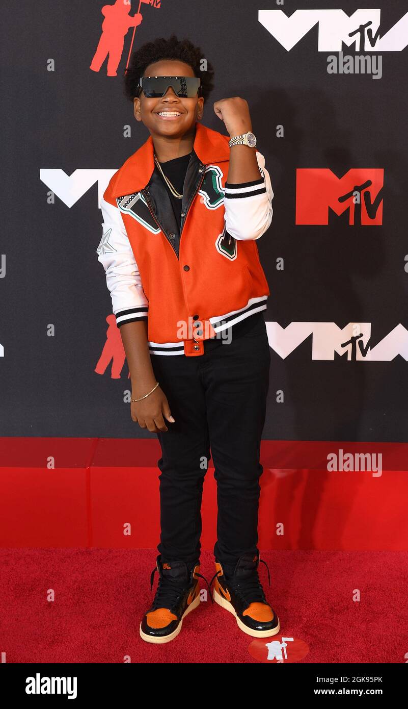 New York, USA. 12th Sep, 2021. Young Dylan attends the 2021 MTV Video ...