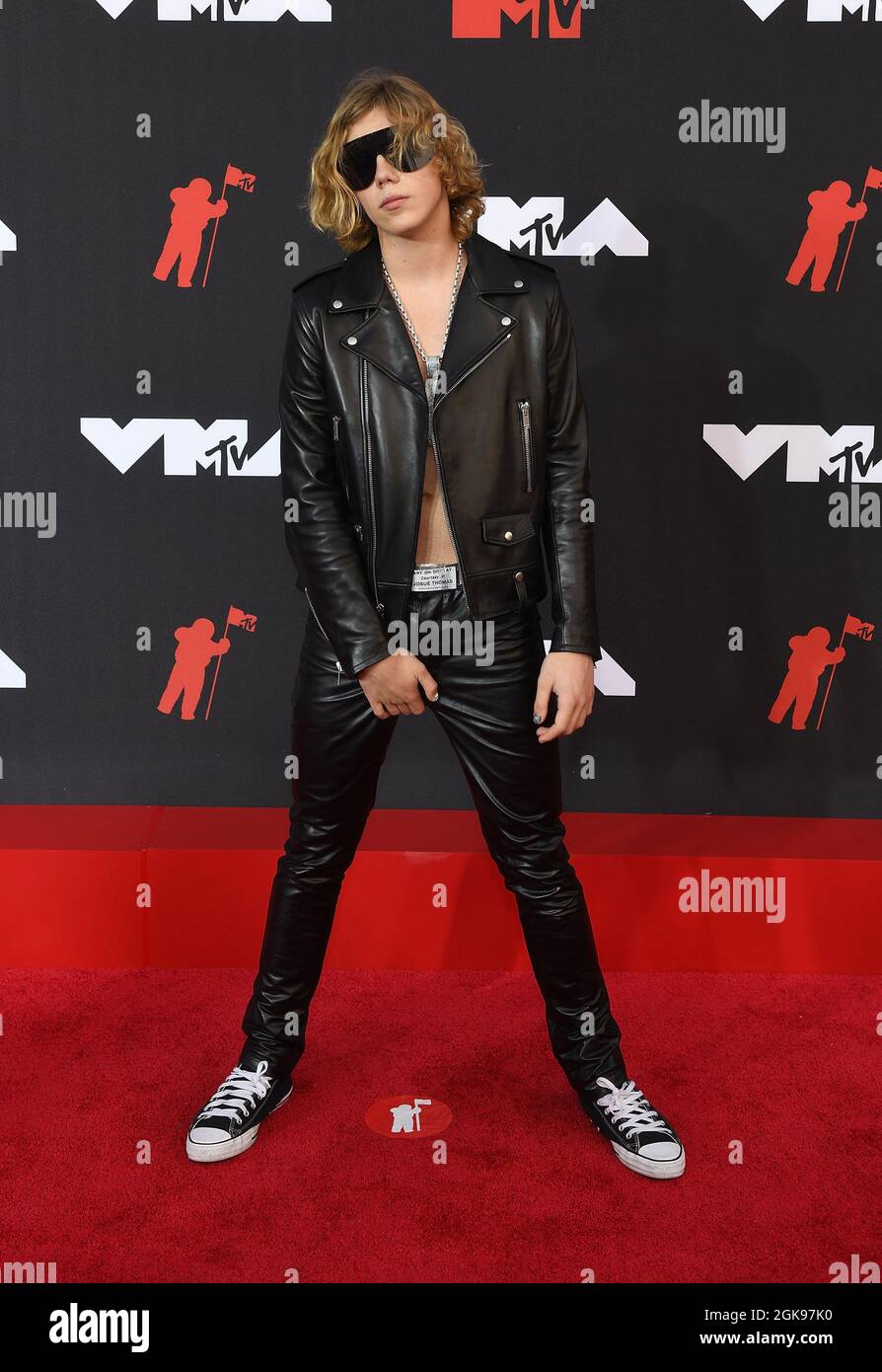 New York, USA. 12th Sep, 2021. The Kid LAROI attends the 2021 MTV Video ...