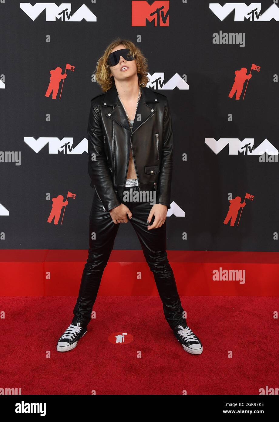 New York, USA. 12th Sep, 2021. The Kid LAROI attends the 2021 MTV Video ...
