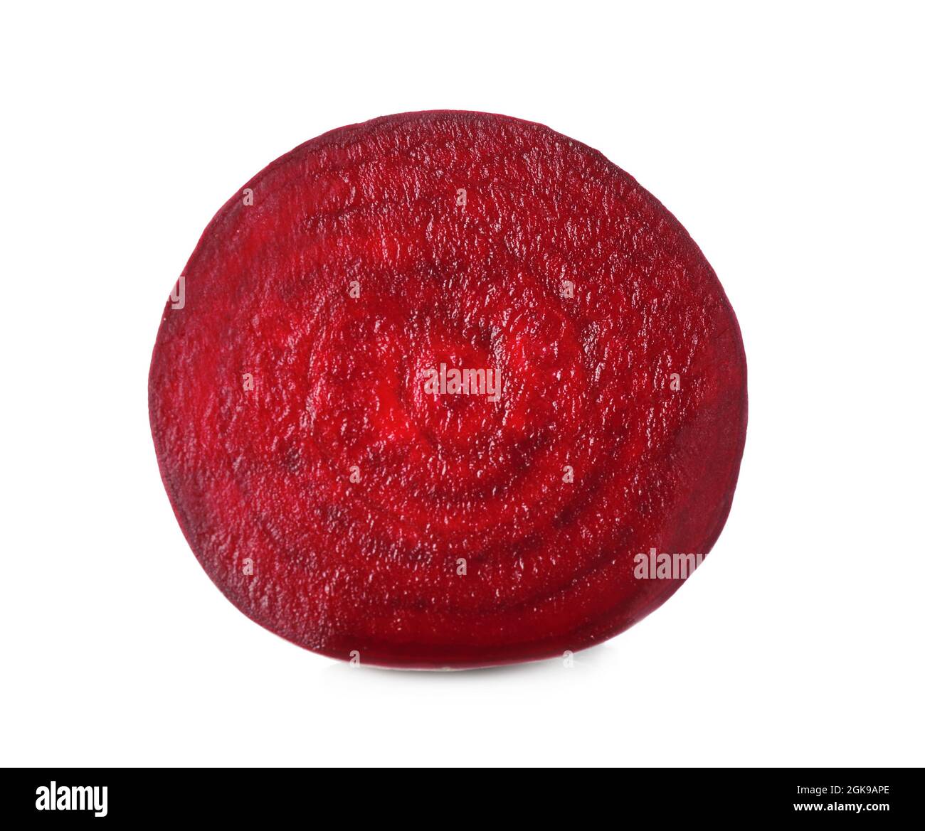 Half of fresh beet on white background Stock Photo - Alamy
