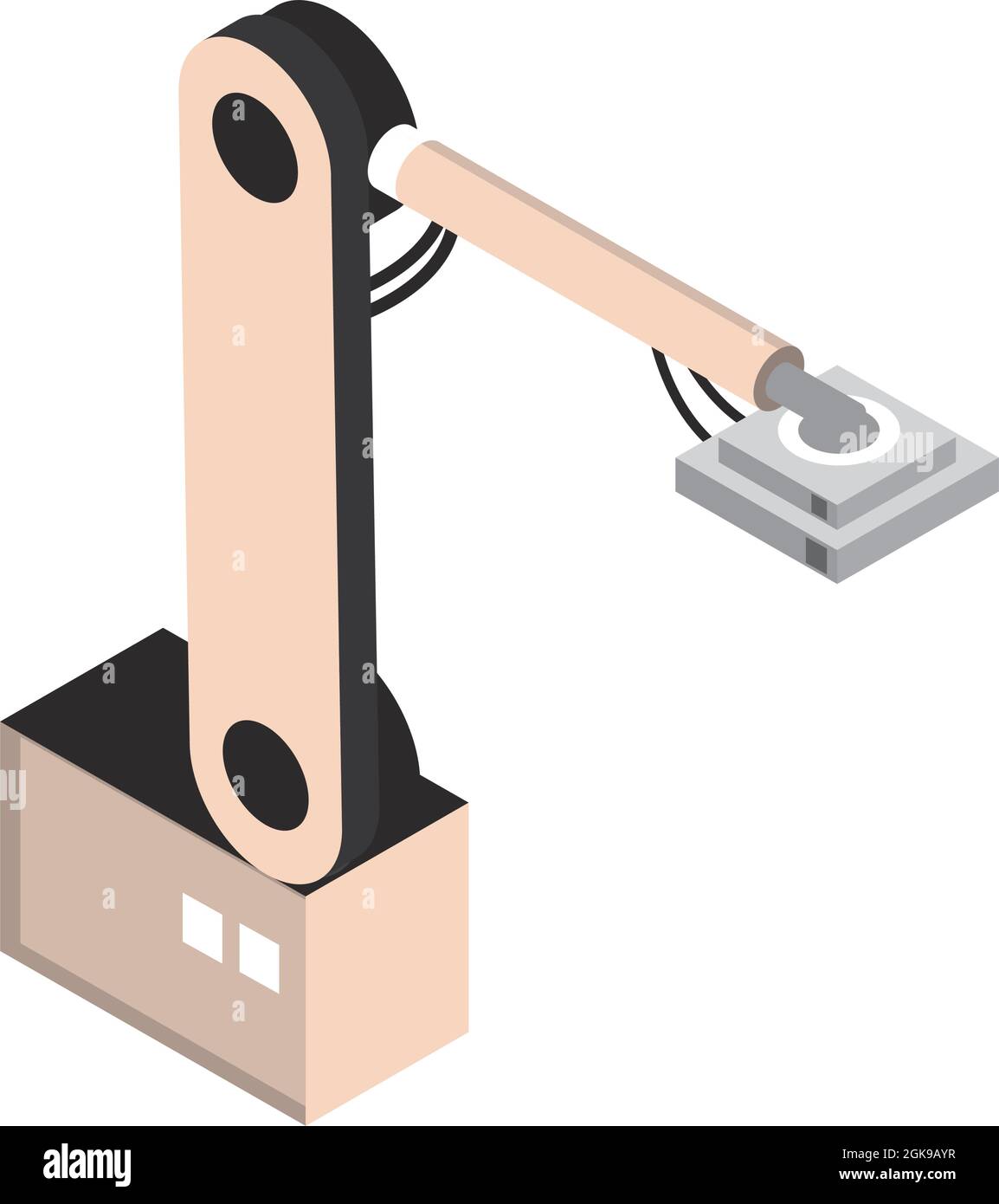 automatic arm industrial Stock Vector Image & Art - Alamy