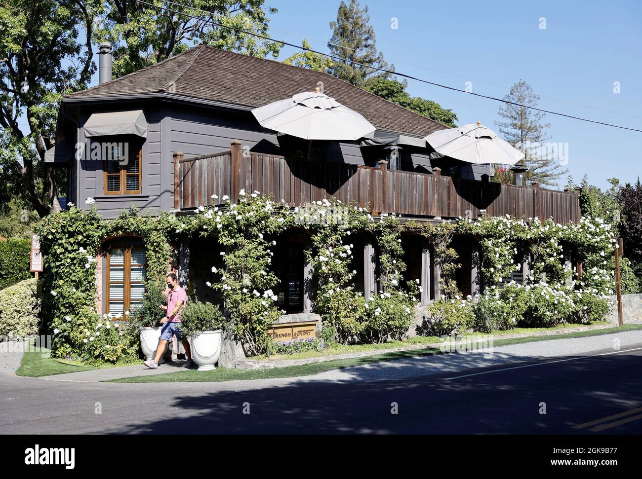 Gavin newsom french laundry hi-res stock photography and images - Alamy