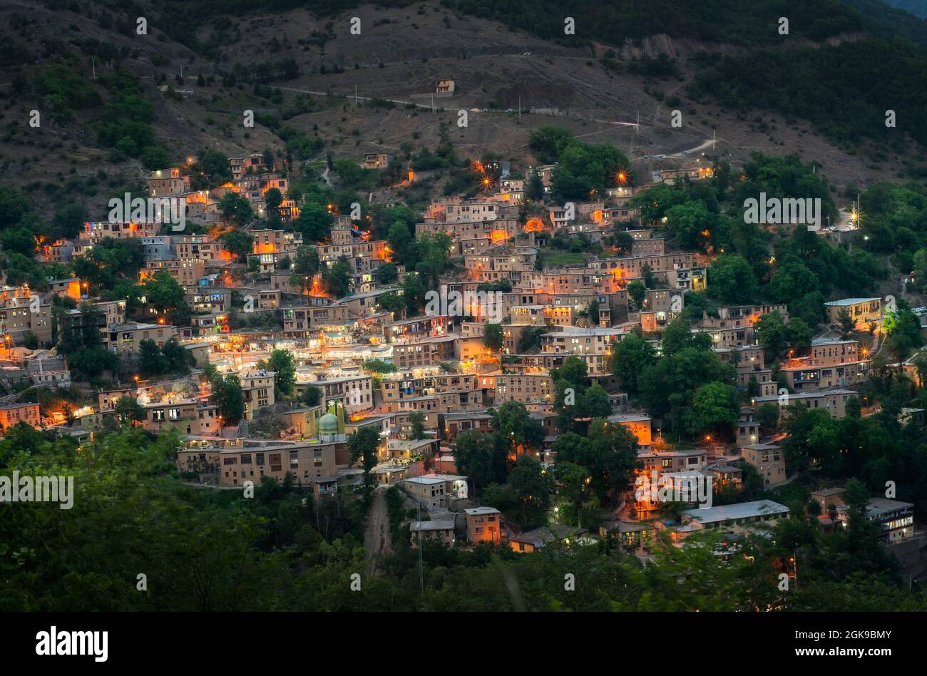 Masuleh at sunset , also Romanized as Masoleh and Masouleh is a village ...