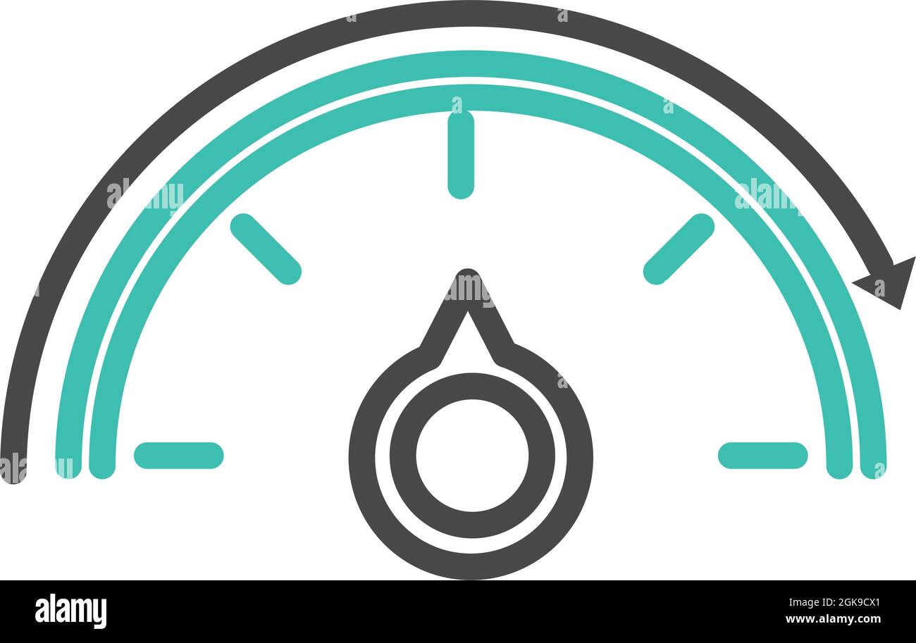 speedometer measure linear Stock Vector Image & Art - Alamy