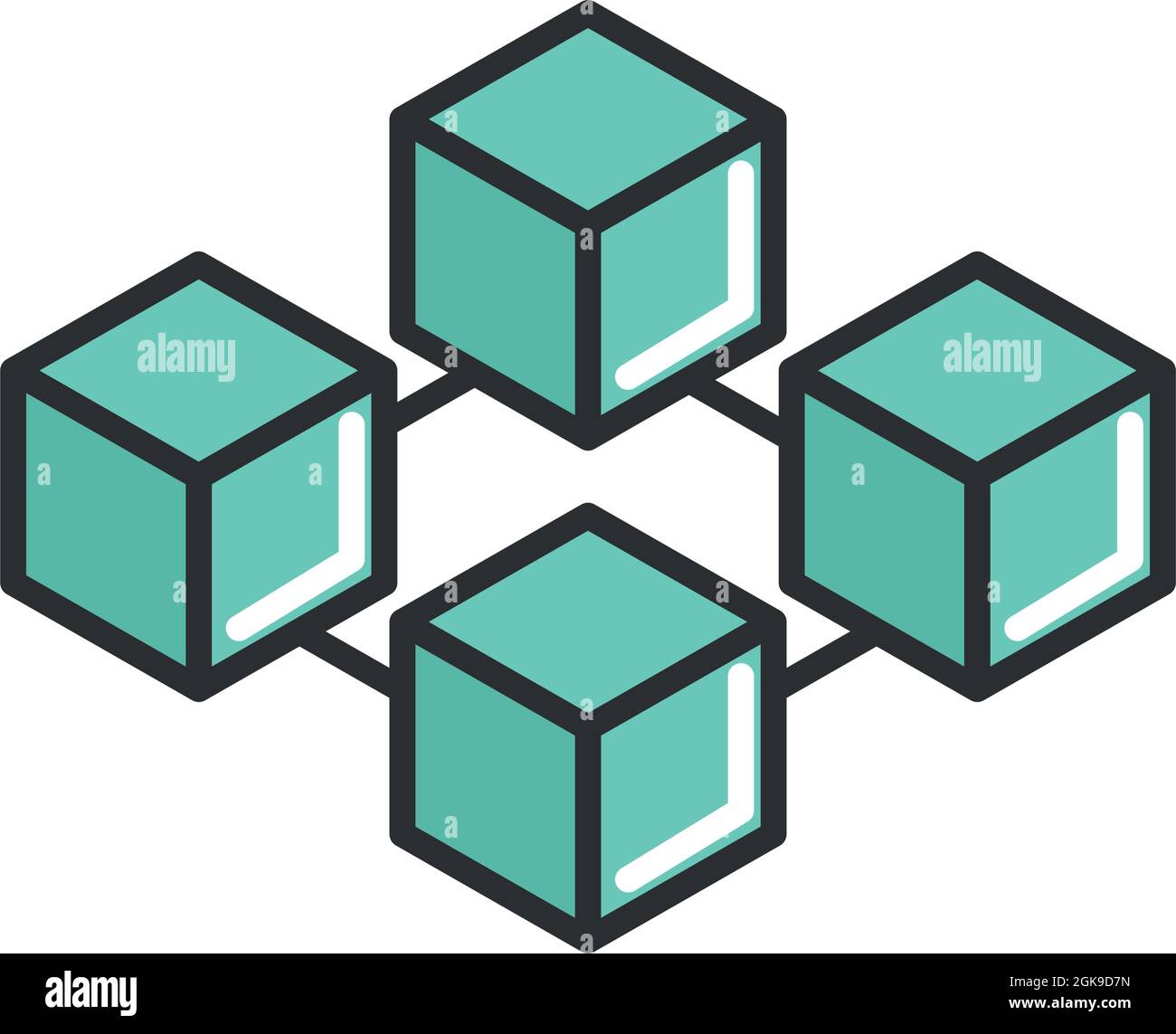 blockchain digital financial Stock Vector Image & Art - Alamy