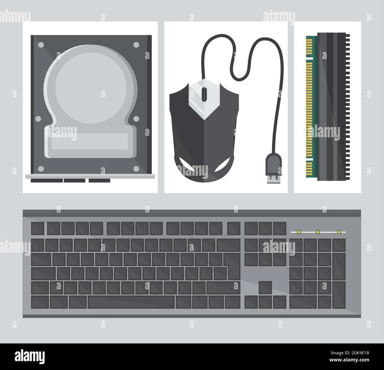 computer peripheral devices Stock Vector Image & Art - Alamy