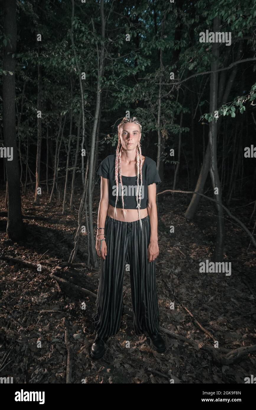 Goth girl hi-res stock photography and images - Alamy