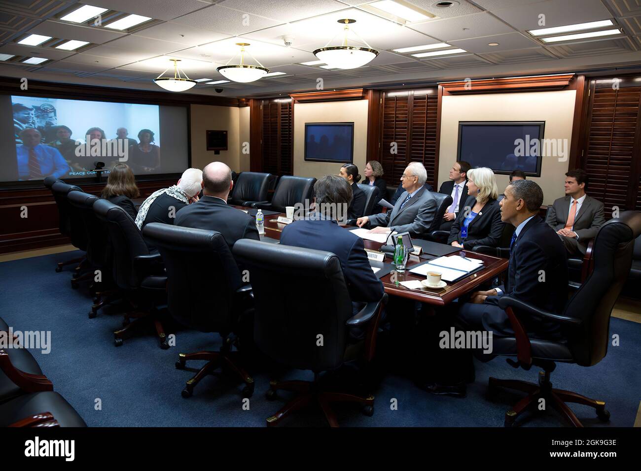 Air force one conference room hi-res stock photography and images - Alamy