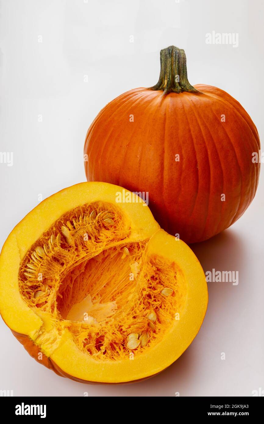 Ripe yellow pumpkin on hi-res stock photography and images - Alamy