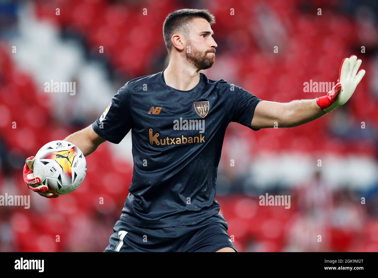 Bilbao, Spain. Credit: D. 11th Sep, 2021. Unai Simon (Bilbao) Football ...