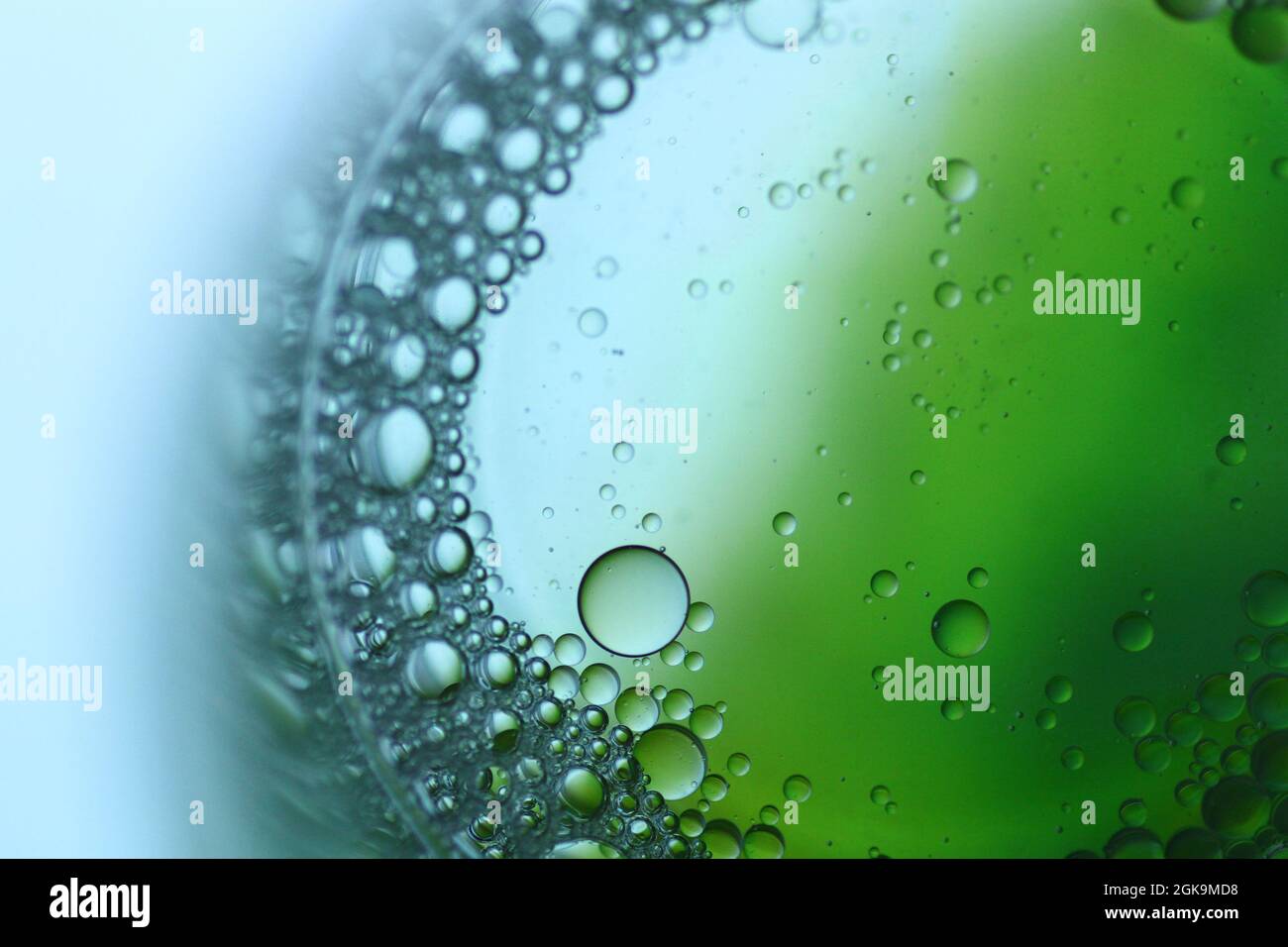 Mixture of oil and water background Stock Photo - Alamy