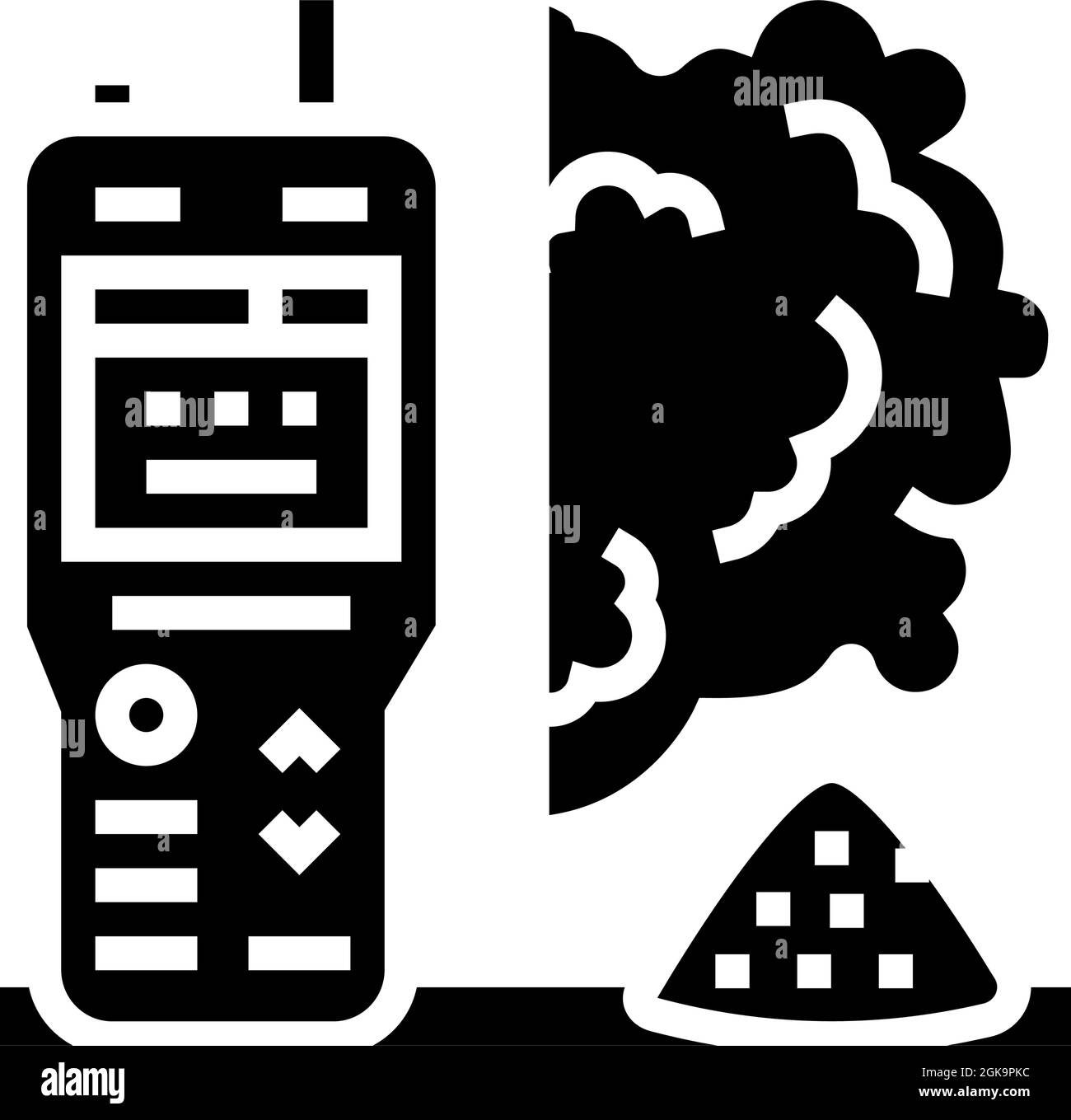 Air quality monitoring device Black and White Stock Photos & Images - Alamy